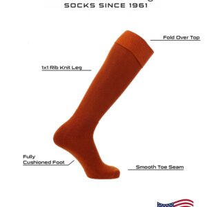 TCK Soccer Socks Multisport Tube MS (Texas Orange, Small)