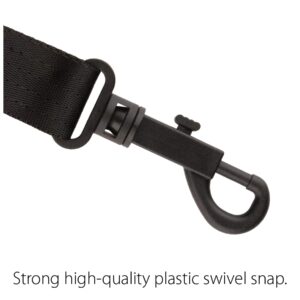 Pro Tec A310P 22-Inch Regular Padded Saxophone Neck Strap with Swivel Snap Black