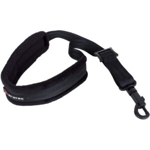 Pro Tec A310P 22-Inch Regular Padded Saxophone Neck Strap with Swivel Snap Black