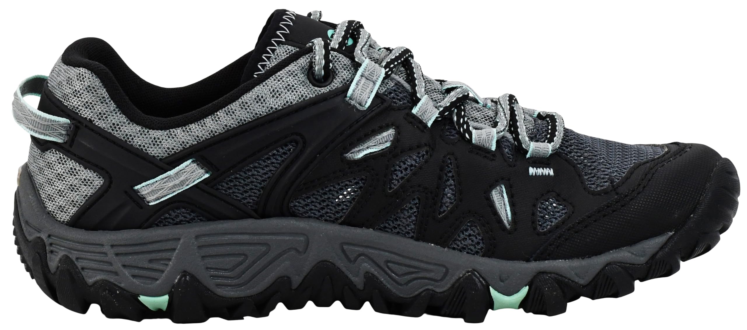 Merrell Women's All Out Blaze Aero Sport Hiking Water Shoe,Black/Aventurine,6 M US