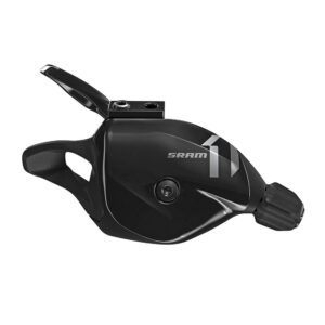 sram x1 11-speed right trigger shifter with clamp: black with cable, housing sold separately