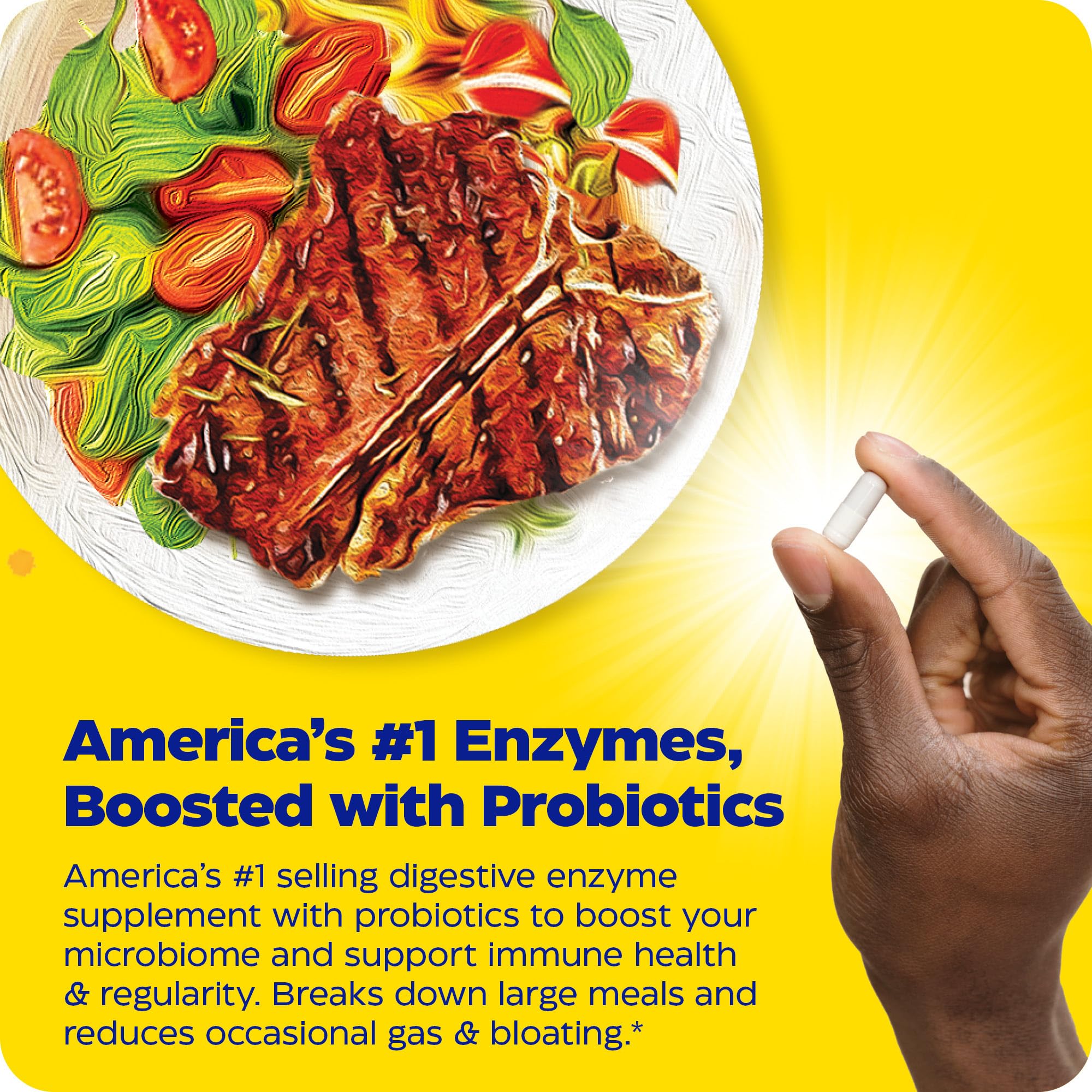 Enzymedica Digest Gold + Probiotics, 2-in-1 Formula for Gut Health, Digestive Enzymes & 1.5 Billion Active Probiotic Cultures, 90 Count (FFP)