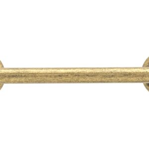 Richelieu Hardware BP873R3 Toulon Collection 3-inch (76 mm) Center-to-Center Regency Brass Traditional Round Cabinet and Drawer Pull Handle for Kitchen, Bathroom, and Furniture