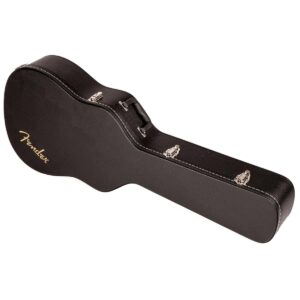 Fender Flat-Top Acoustic Guitar Case, Dreadnought, Black