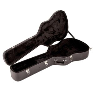 Fender Flat-Top Acoustic Guitar Case, Dreadnought, Black