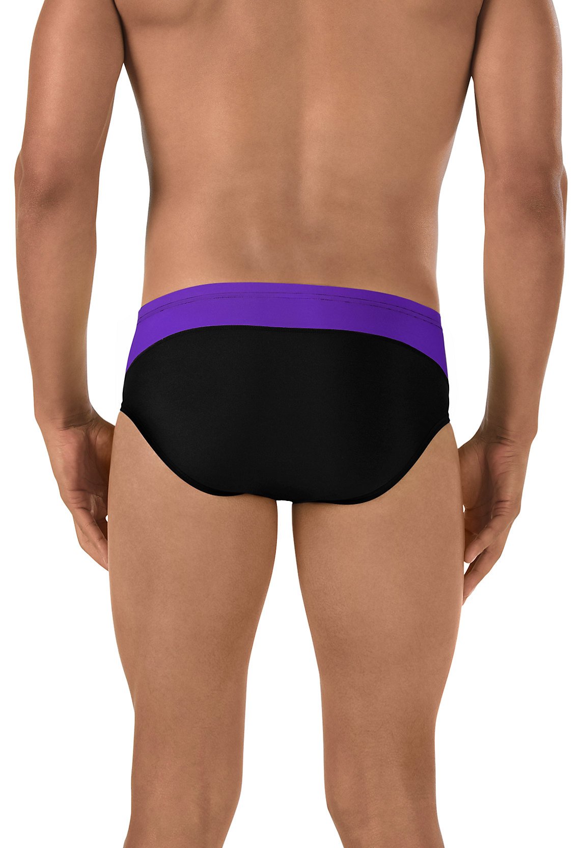 Speedo Men's Swimsuit Brief Endurance+ Splice Team Colors - Manufacturer Discontinued