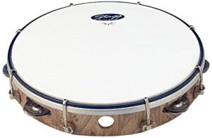 stagg tab-110p/wd tunable tambourine