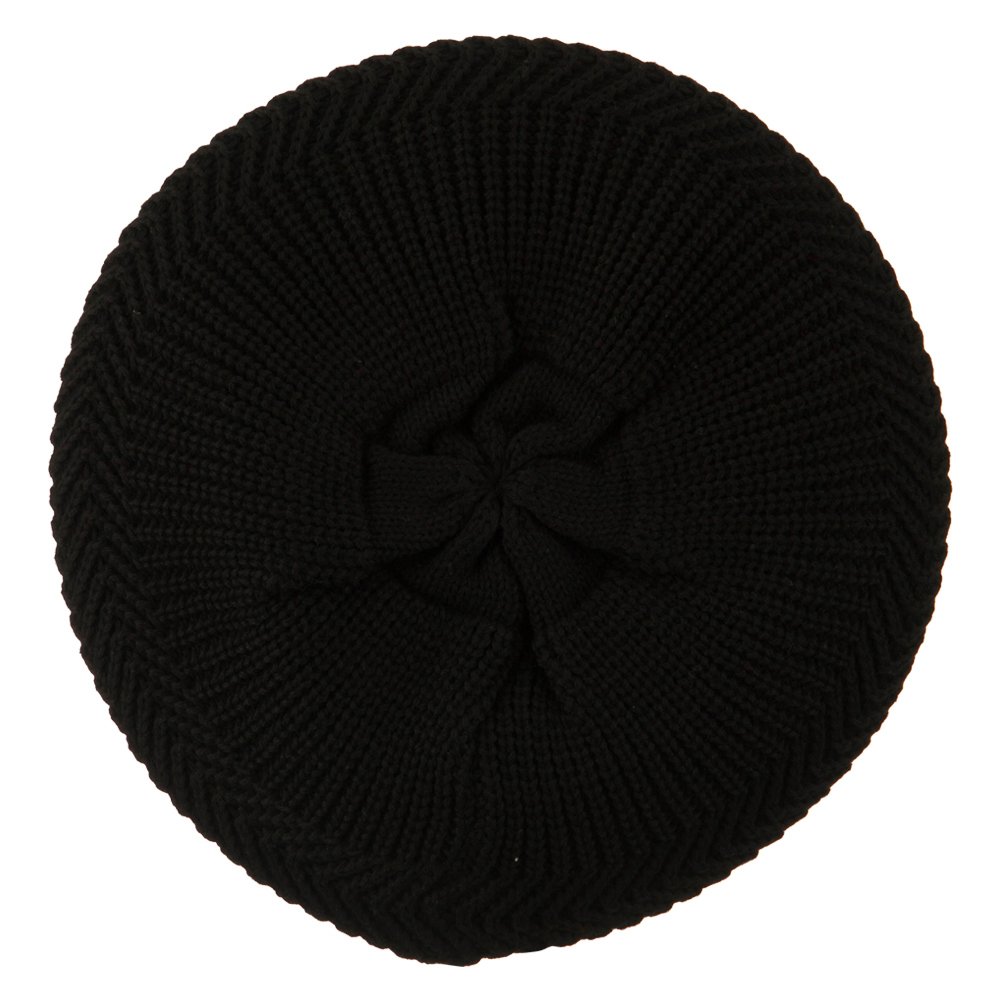 e4Hats.com Cotton Rasta Tam Beret (as1, Alpha, one_Size, Black)