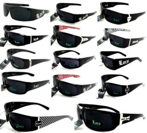 locs sunglasses lot of 6 assorted colors & styles below wholesale prices pre selected