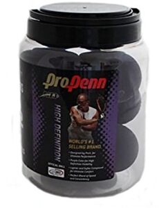 pro penn (hd) high definition racquetball jug (12-balls)