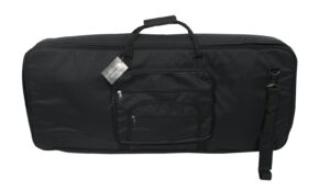 xspro xkb-49 keyboard gig bag (37" x 15.5" x 6") 3 accessory compartments