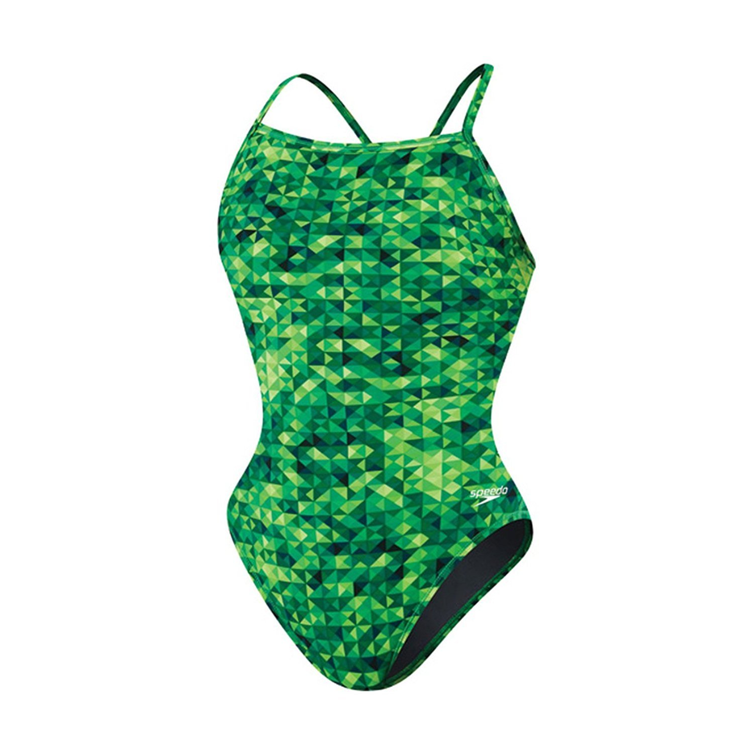 Speedo Nano Fracture PowerPLUS Flyback - Adult,Kelly Green (003),26