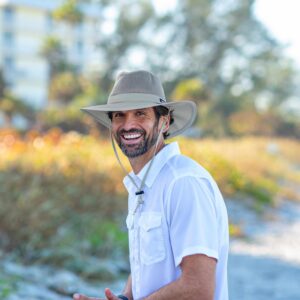 Panama Jack Mesh Crown Safari Sun Hat, 3" Brim, Adjustable Chin Cord, UPF (SPF) 50+ Sun Protection (Khaki, X-Large)