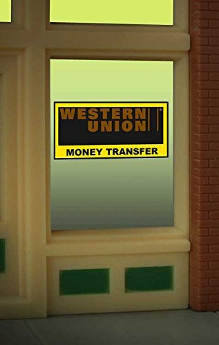 8940 Western Union Animated neon Window Sign by Miller Signs