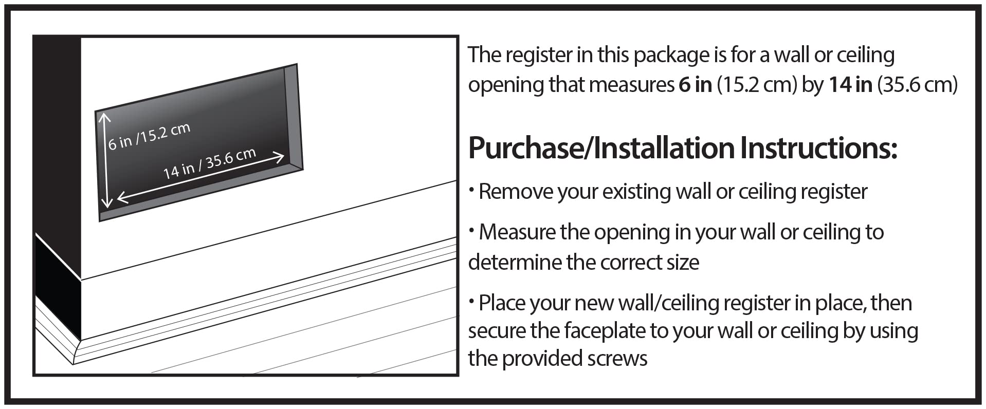 Decor Grates AJL614W-RB Oriental Wall Register, 6x14 Inches, Rubbed Bronze Finish