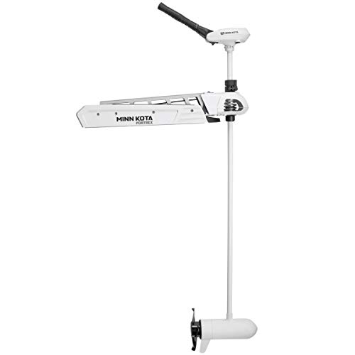 Minn Kota Riptide Fortrex Saltwater Bow-Mount Trolling Motor with 62-Inch Shaft and Hand Control (36-Volt, 112-Pound)