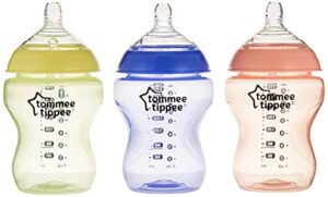 tommee tippee colour my world 3 x 260ml bottles