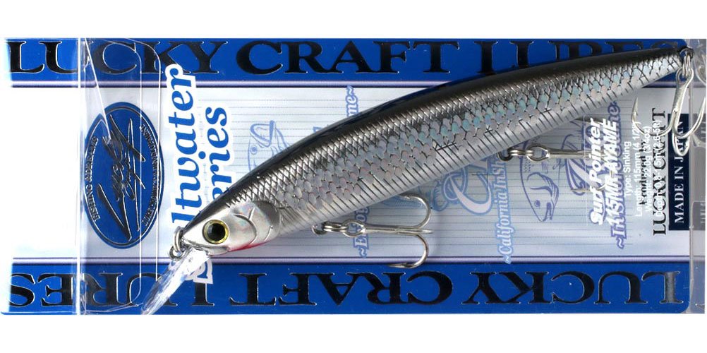 LUCKY CRAFT SW Surf Pointer 115MR (765 MS Anchovy)