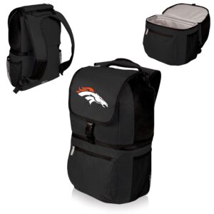 black denver broncos zuma cooler backpack