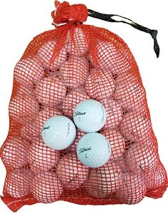 titleist recycled golf balls in mesh bag (48-pack)