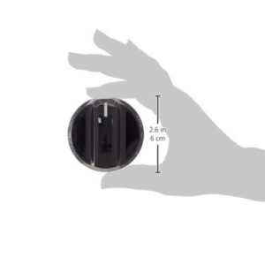 Electrolux 316543907 Control Knob, 1 Count (Pack of 1), Black