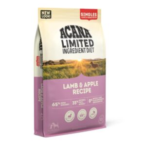 acana lamb and apple singles formula dog food, 13 pound bag