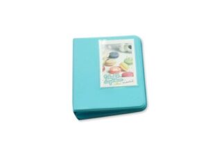 candy fuji instax mini book album for fujifilm instax mini 7s 8 25 50s films - blue