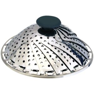 starfrit 94296 stainless steel vegetable steamer, one size, silver