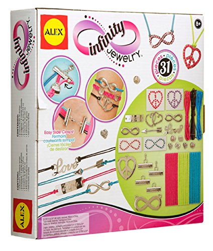 Alex DIY Wear Infinity Jewelry Kids Art and Craft Activity