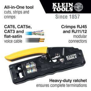 Klein Tools VDV026-831 The VDV ProTech Data Kit Has all the Tools Needed to Install Twisted Pair Cables