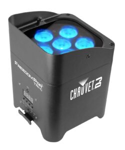 chauvet lighting - true wireless; battery-operated; tri-color led (freedompartri6)