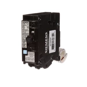 siemens q120df 20-amp afci/gfci dual function circuit breaker, plug-in load center style