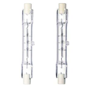 westinghouse lighting corp 100-watt t3 double ended halogen bulb - 2 pack