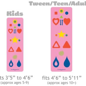 Chi Phresh Yoga Mat & Game (Pink, Kids)