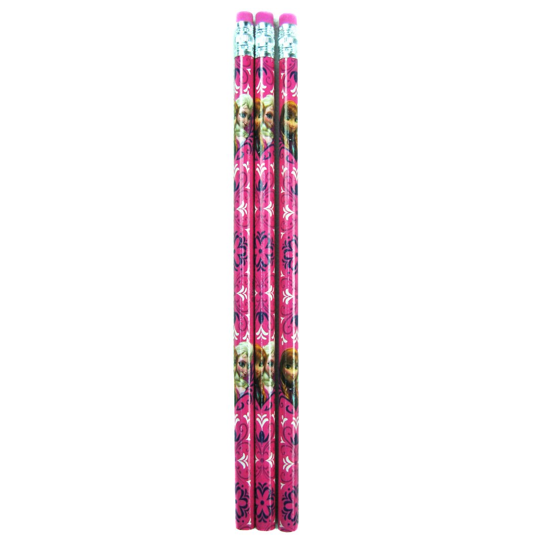 Disney Frozen Pencils 12 and 1 Eraser