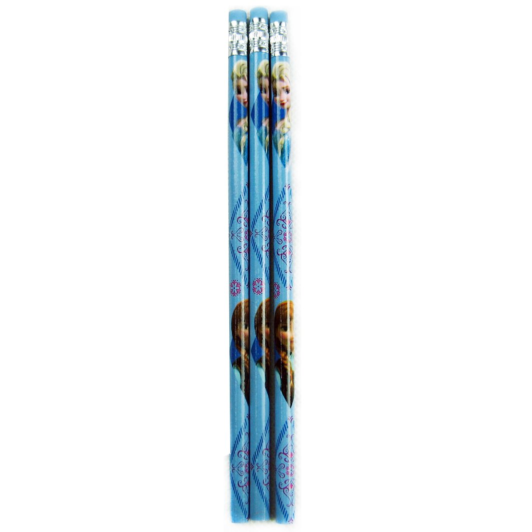 Disney Frozen Pencils 12 and 1 Eraser