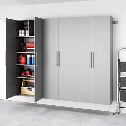 HangUps Large Storage Cabinet, 30", Light Gray