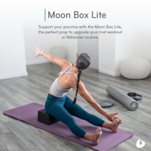 Balanced Body Pilates Moon Box Lite, Lightweight Workout Box for Floor Exercise, Pilates Reformer, or Pilates Tower, Pilates Exercise Equipment for Home or Studio