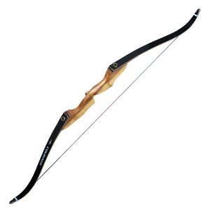 sas courage 60" takedown recurve archery bow (50#, right)