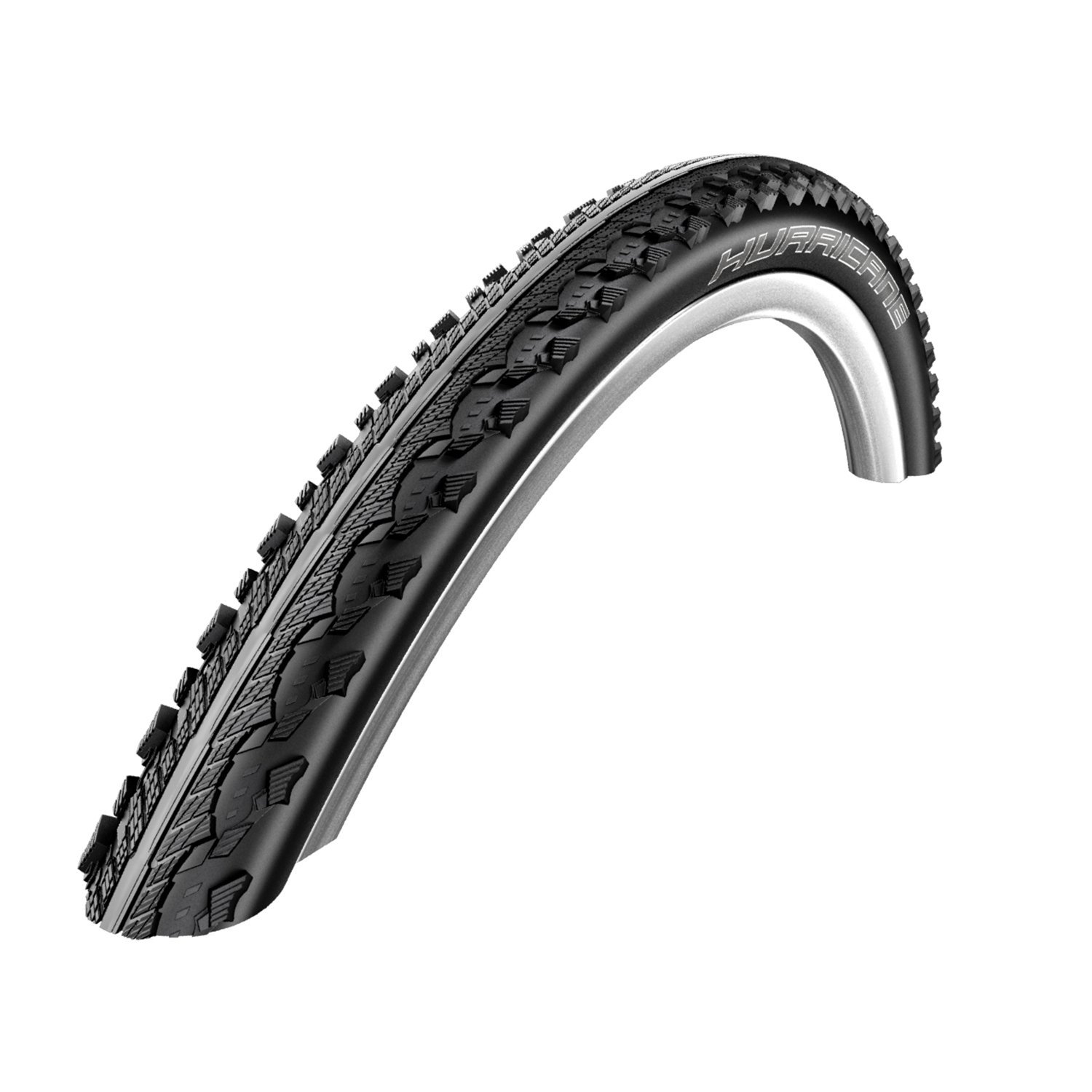 Schwalbe - Hurricane E-MTB, Gravel, All Terrian Wire Clincher Bike Tire | 700 x 40 | Performance Line, Addix | Black