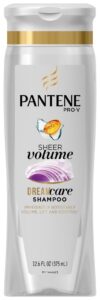 pantene pro-v fine hair sheer volume shampoo - 12.6 oz