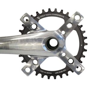 Wolf Tooth 102 BCD Mountain Bike Chainrings for XTR M960 (32 Tooth, Drop-Stop A, MTB)