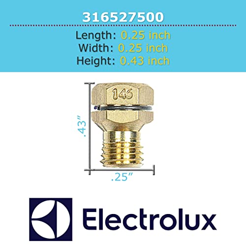 Electrolux 316527500 Burner Orifice