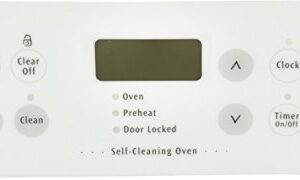 Electrolux 316220804 Frigidaire Oven Control Overlay, White