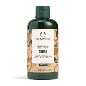 the body shop wild argan oil shower gel, 8.4 fl oz (pack of 1)