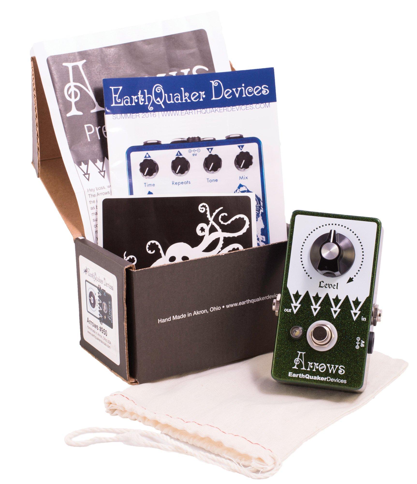 EarthQuaker Devices Arrows Preamp Booster Guitar Effects Pedal