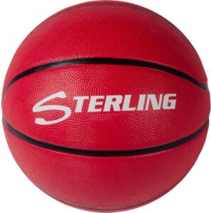 sterling premium superior grip red junior size 5 rubber basketball