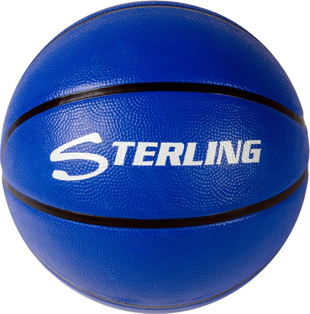 Sterling Premium Superior Grip Royal Blue 28.5 Size 6 Rubber Basketball