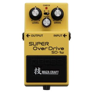 boss sd-1w super overdrive waza craft special edition