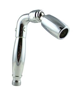 high sierra showerheads® - solid metal handheld shower head with pressure and flow control valve - low-flow 1.8 gpm - chrome